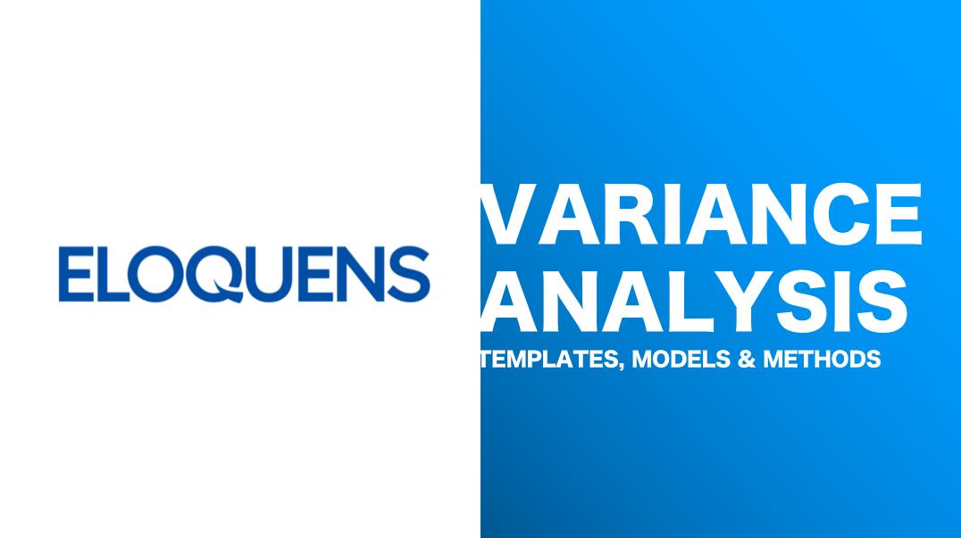Variance Analysis Excel Templates - Instant Downloads - Eloquens