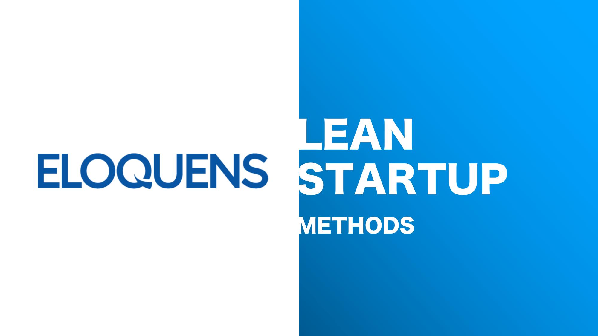 Lean Startup Methods, Templates and Tips - Instant Downloads - Eloquens