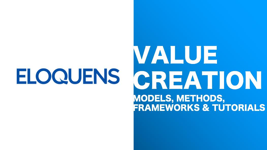 Value Creation Models Instant Downloads Eloquens