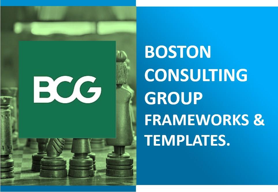 BCG (Boston Consulting Group) Frameworks - Instant Downloads - Eloquens